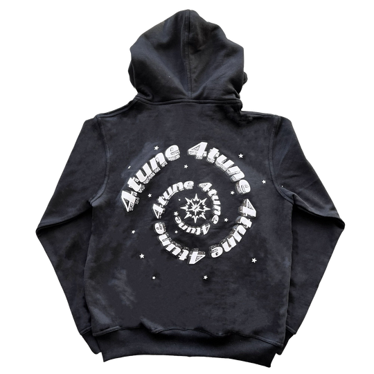 4tune full zip hoodie - black – 4TUNE
